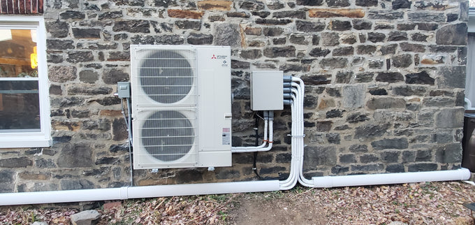 Fujitsu AOUH24KWAH3 24,000 BTU Multi-Zone Extra Low Temp Multi-Zone ...