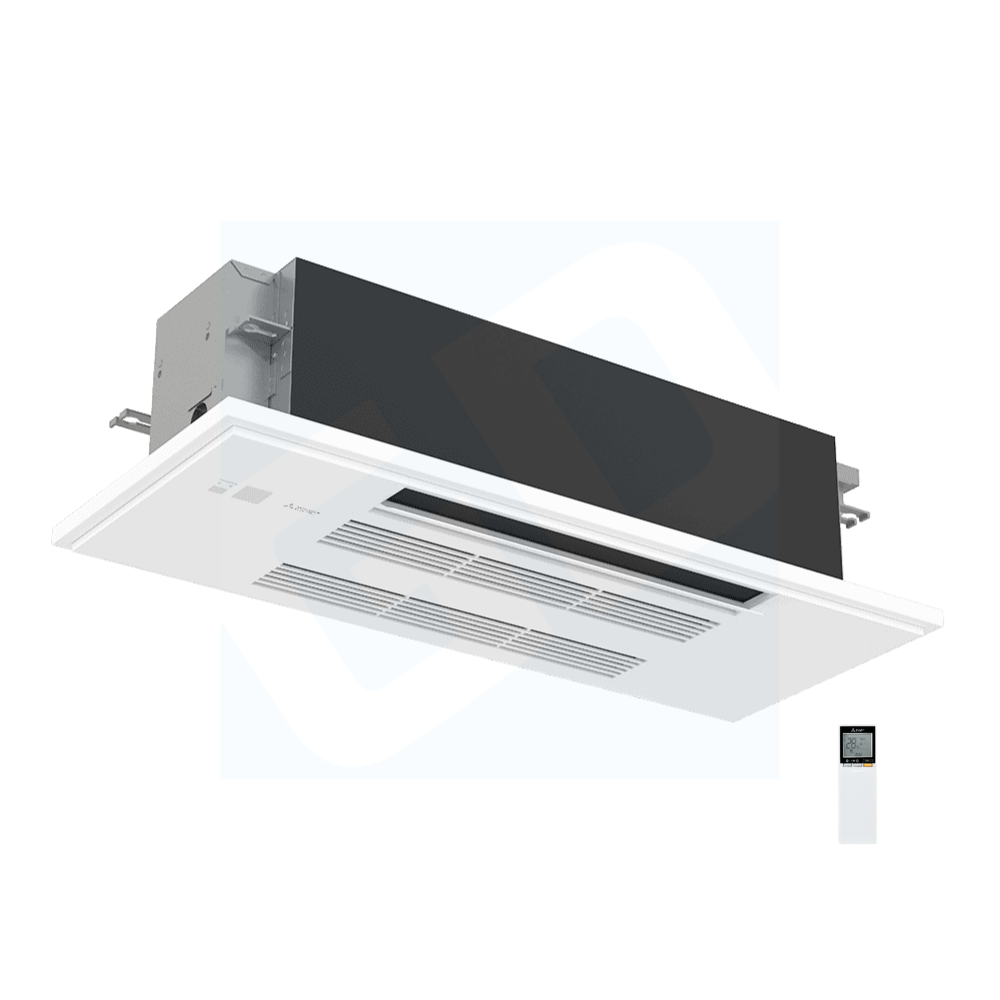 Mitsubishi MLZ-KX06NL 6,000 BTU One-Way Ceiling Cassette Unit (w/ Gril – Got Ductless