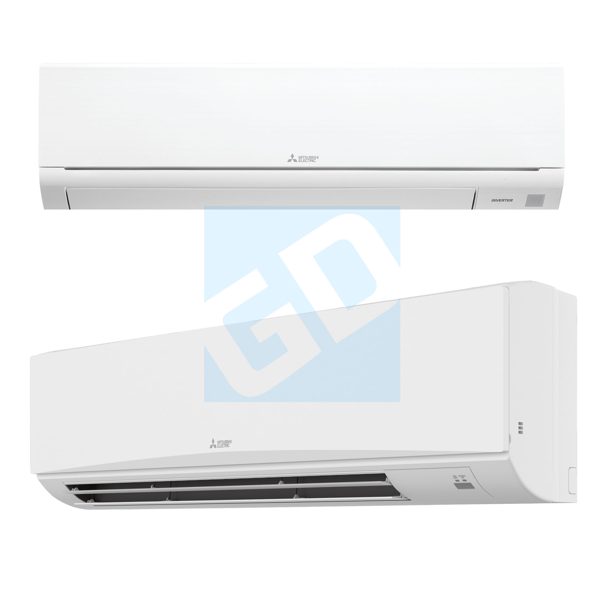 Mitsubishi 24,000 BTU High-Efficiency Hyper-Heating Wall Mounted Heat ...