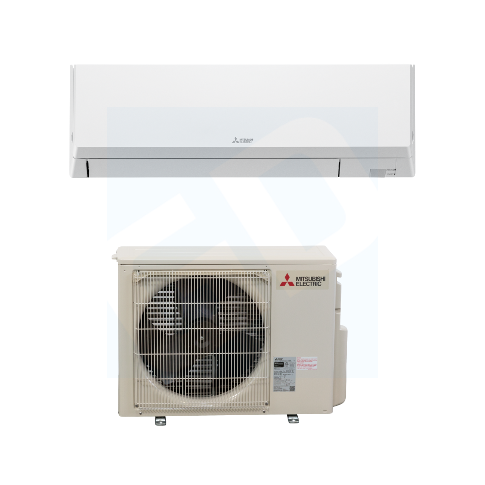 Mitsubishi PKA-AL12NL & PUY-AK12NL 12,000 BTU 21.1 SEER2 Wall Mounted ...