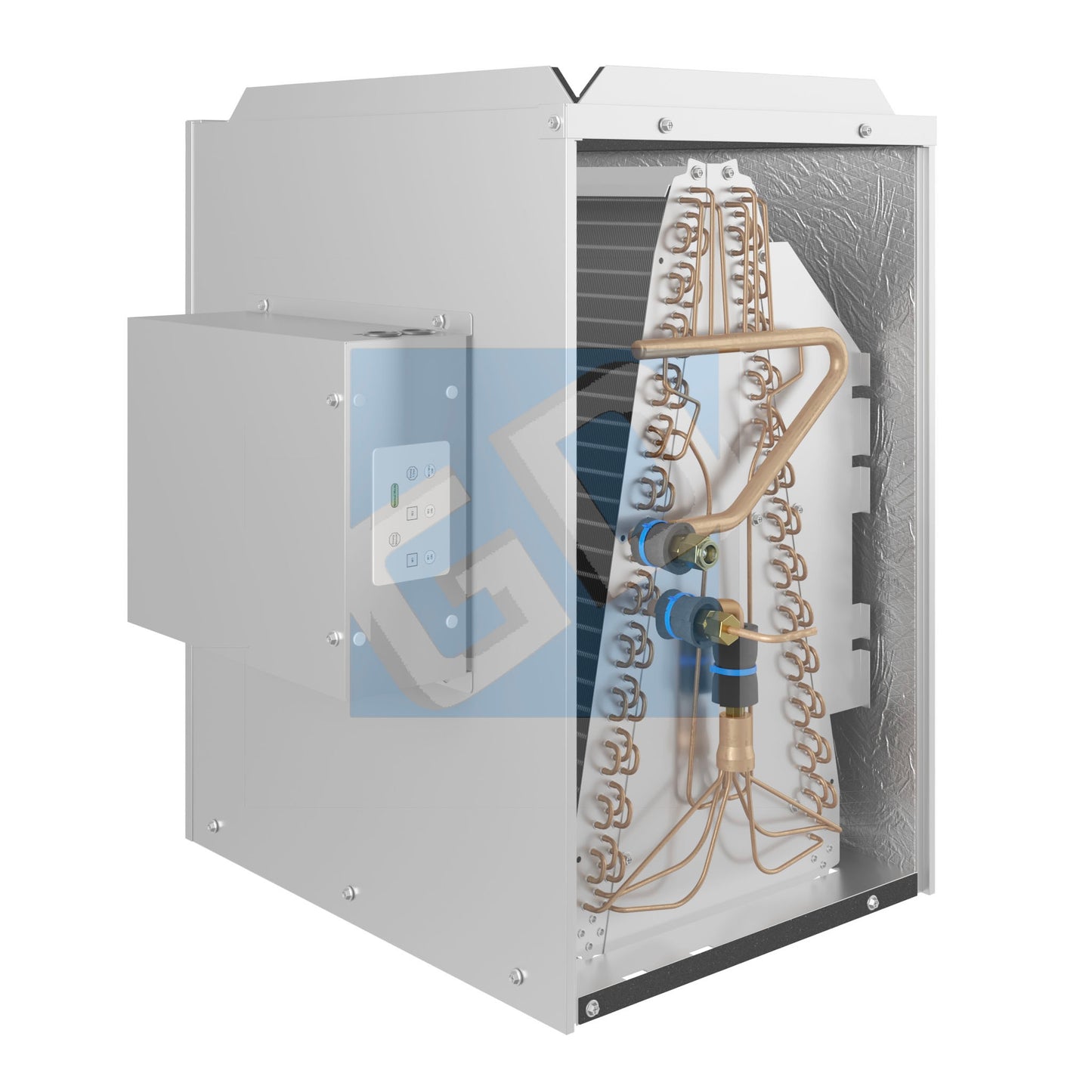 Mitsubishi intelli-HEAT® Cased Coil 24,000 BTU/H PAA-A24AA(BA)1- R410A ...