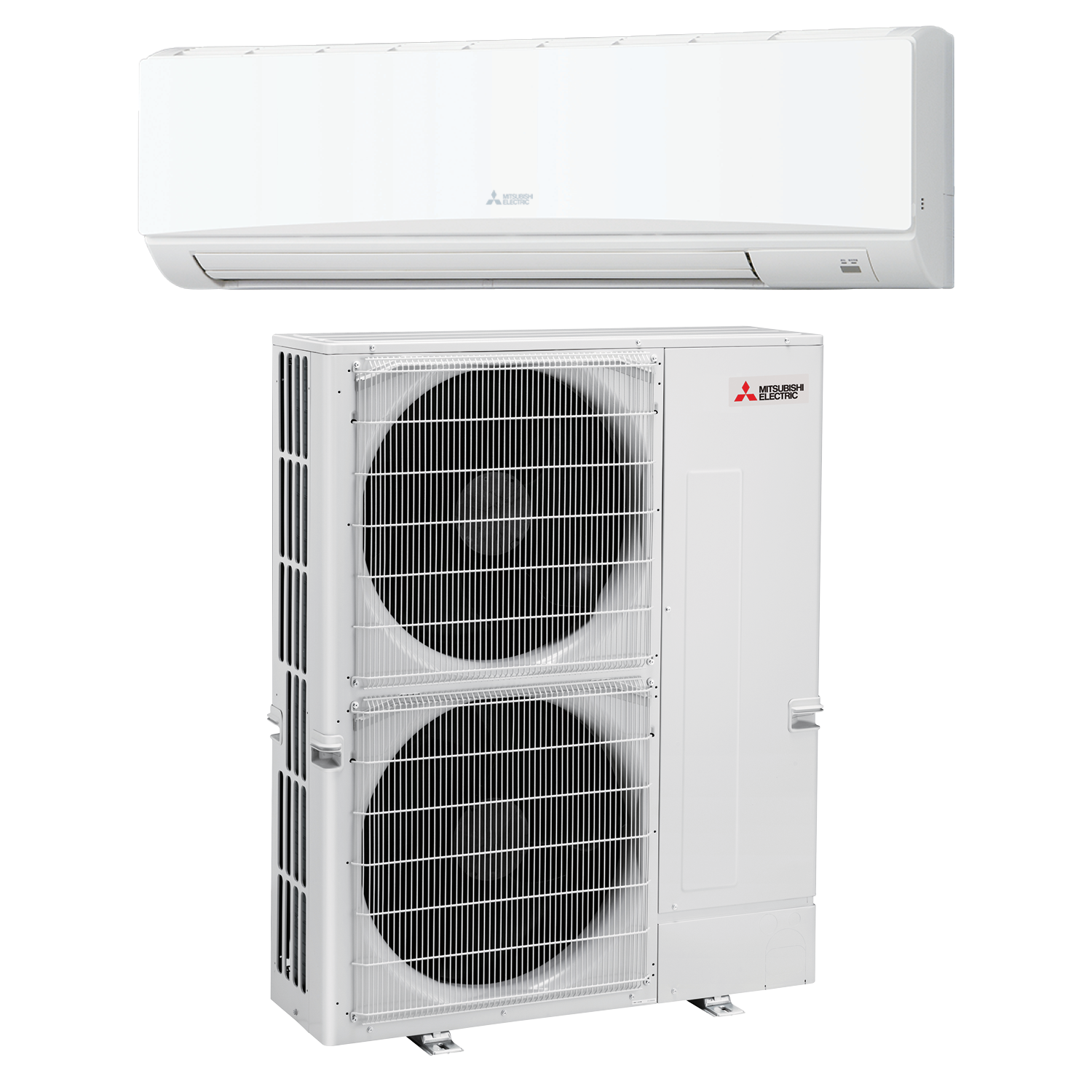 Mitsubishi P-Series 36,000 BTU Wall Mounted Single Zone Cooling Only ...